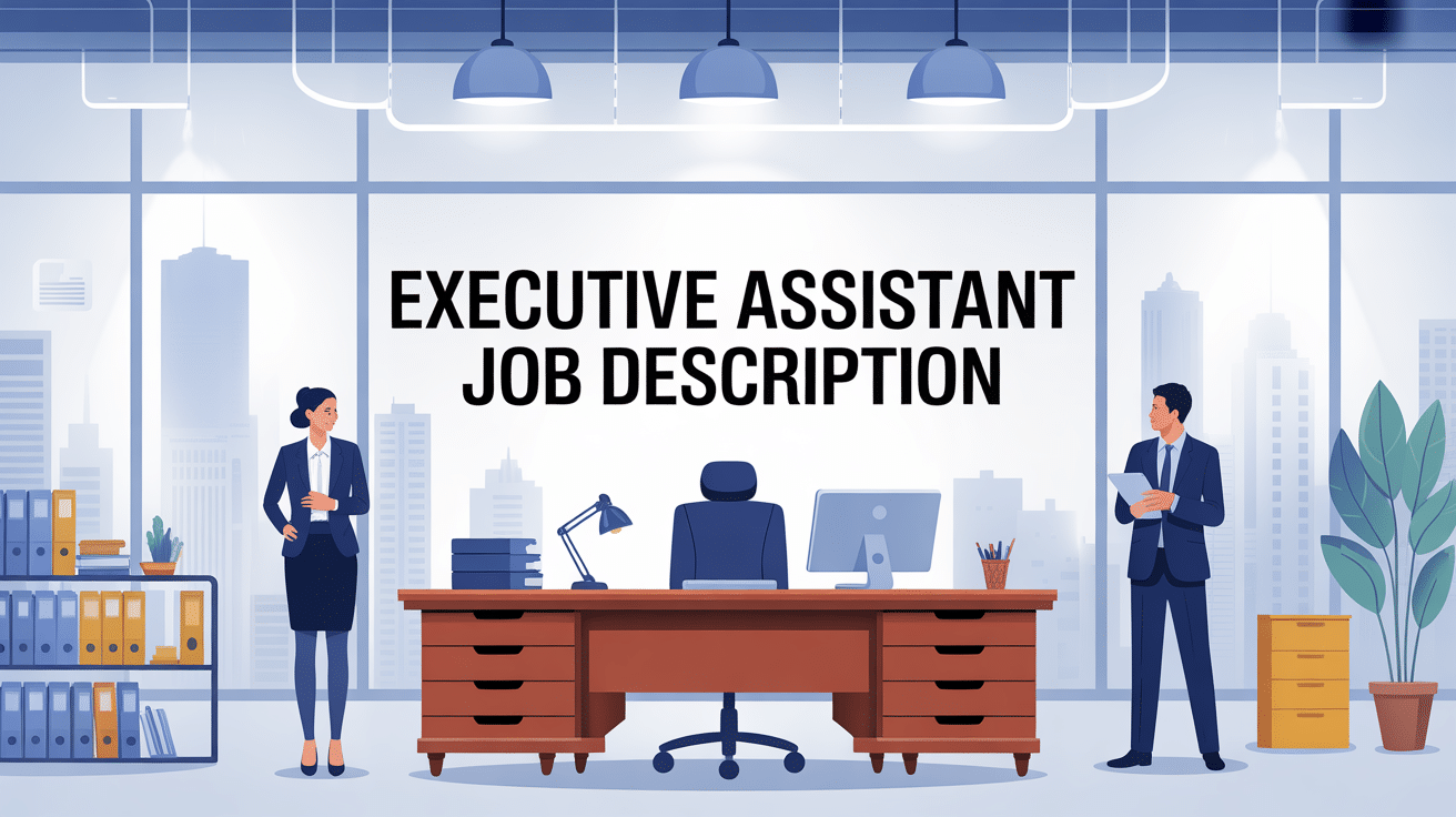 Executive Assistant Job Description Le Guide Complet Pour Une Fiche De ...